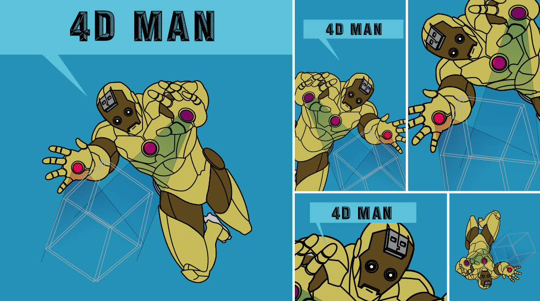 4D MAN - Pep's création